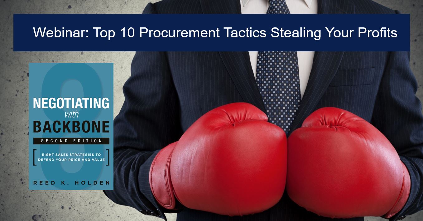Webinar – Top 10 Procurement Tactics